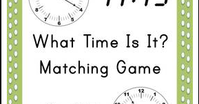 The Best of Teacher Entrepreneurs: FREE MATH LESSON - “What Time Is It ...
