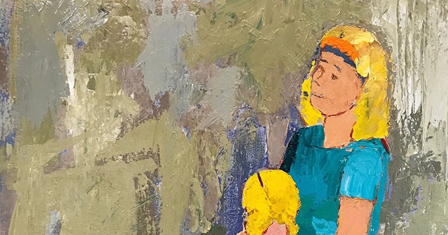 Daily Painters Abstract Gallery: Contemporary Expressionist Figurative ...