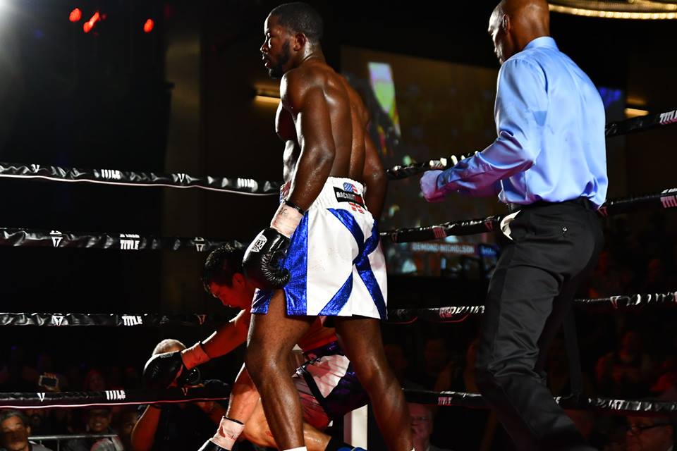 ProAmFightTalk with Juan Marshall: Demond Nicholson Stops Isaac ...