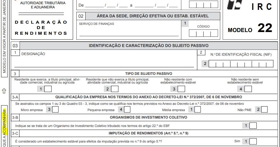 Contabilistas Certificados: IRC - Modelo 22 - As alterações a ...