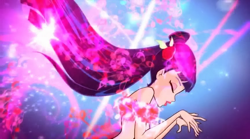 Imágenes transformación completa Musa Sirenix 2D!! - Winx Club All