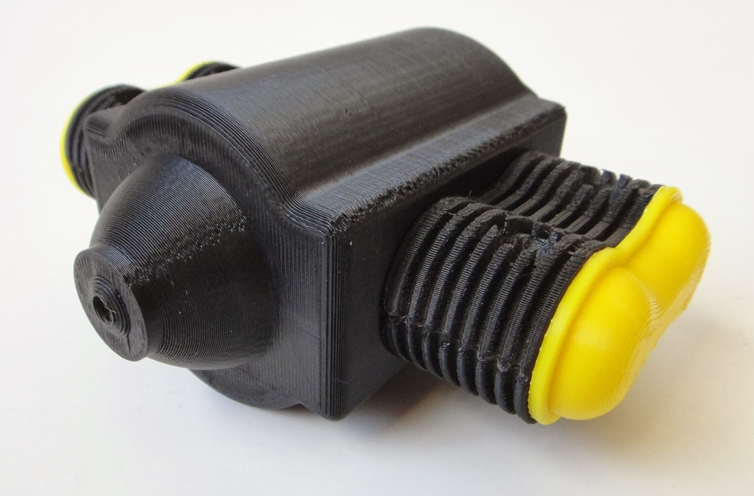 The Tinkers Workshop: 3D Printed Engine For Lego Gyrocopter Project