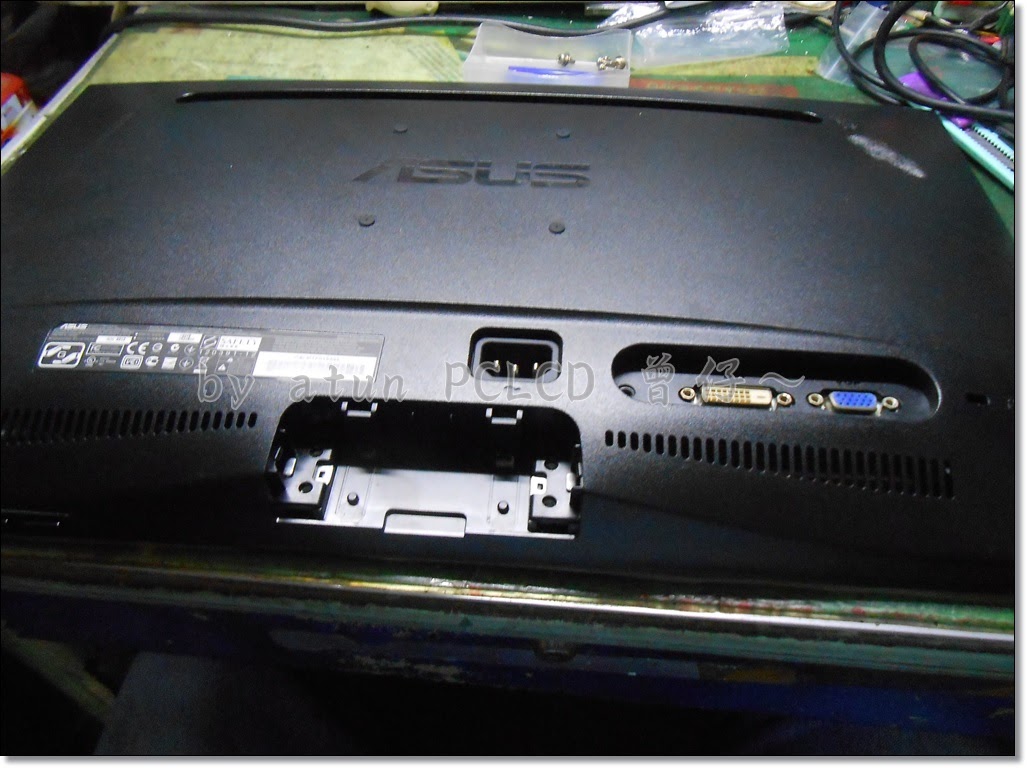 Kao．atun LCD 液晶專修: 高雄、屏東．液晶『電視』、『螢幕』維修～ASUS（華碩）型號：VS208，D—SUB訊號源無法偵測、顯示 ...