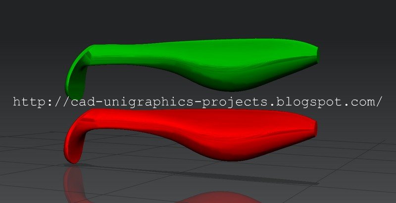 CAD designs by Ivan: Fishing lures mold models (free CAD download file)