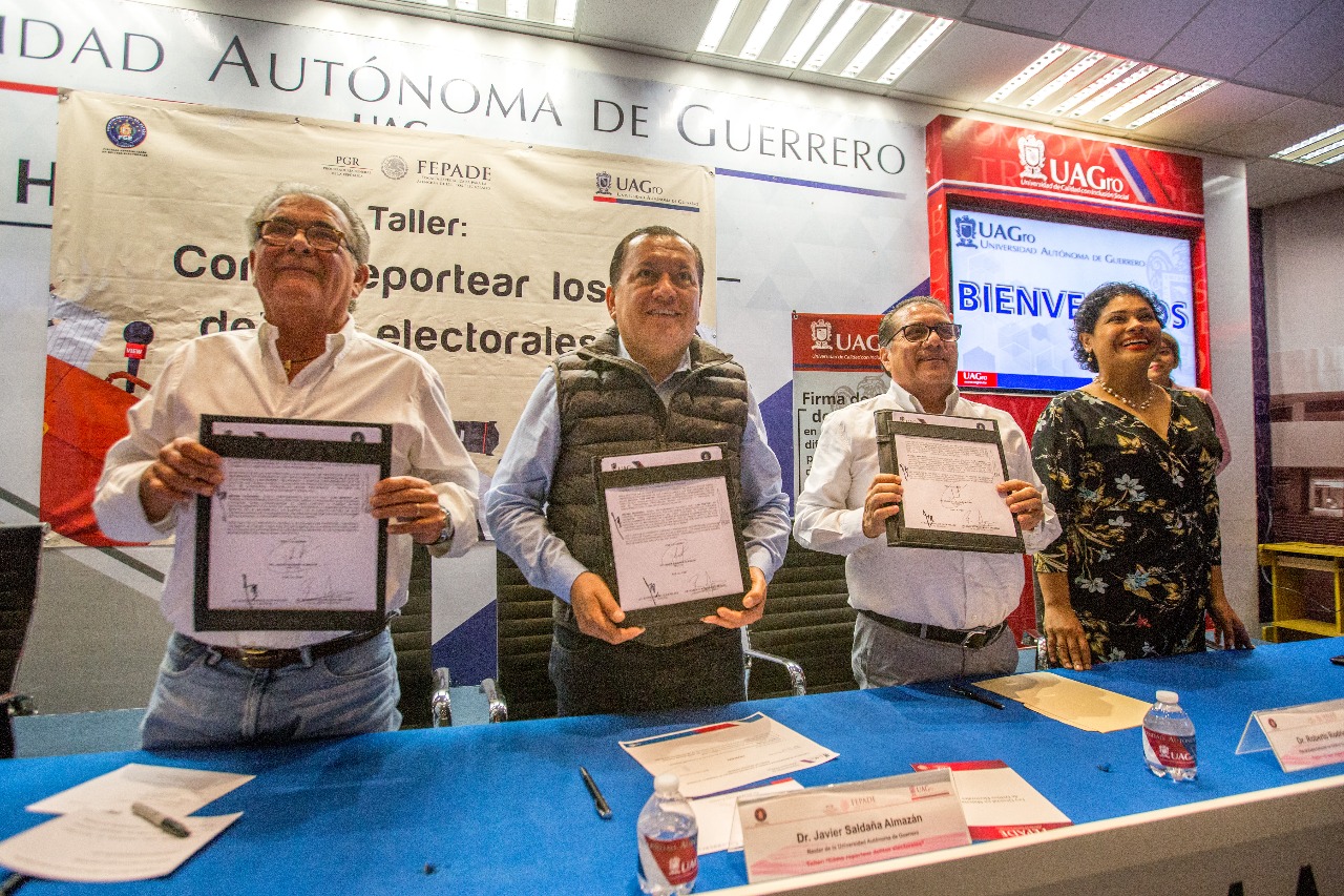 Firma Uagro Convenio Con Fepade Y Fge Para Prevenir Delitos Electorales