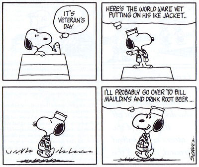 BOOKSTEVE'S LIBRARY: Snoopy, Root Beer and Bill Mauldin