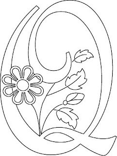 Shawkl Designs: French Script Monogram - Q