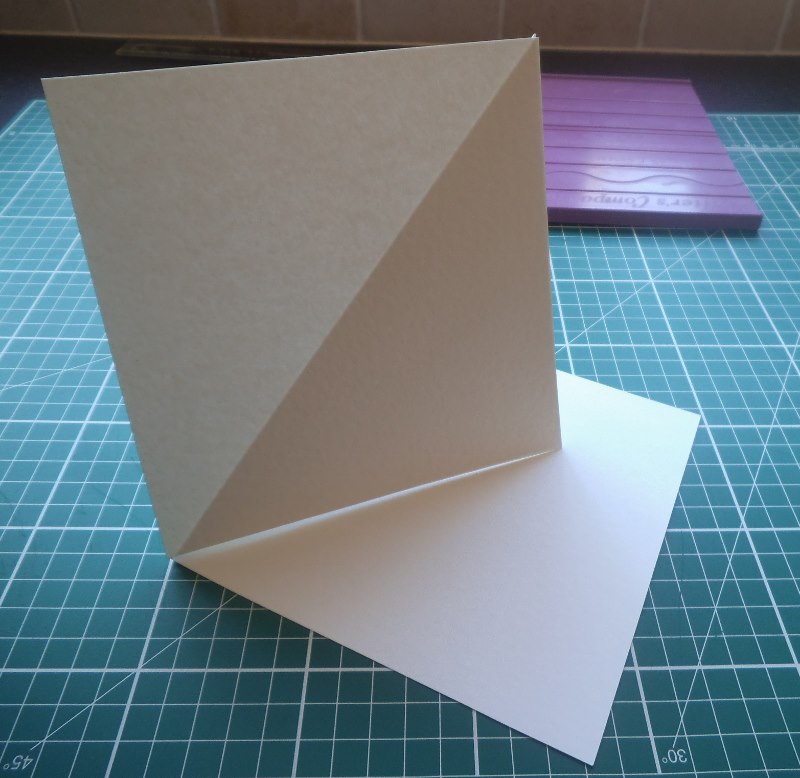 Card Art Kilcoole Tutorials: Twisted Easel card Tutorial