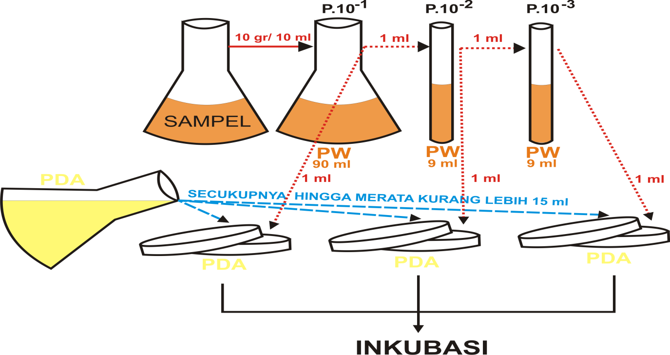 CARA PENGUJIAN ANGKA KHAPANG DAN KHAMIR - LABORATORIUM SMK