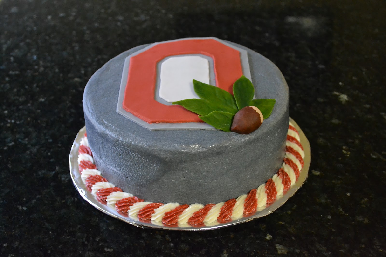 Cakes by Lala: Ohio State cake