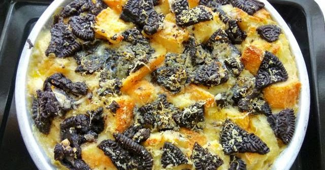 Resep Pudding Roti Oreo | Kumpulan Resep Masakan dan Minuman - Koki Dewa
