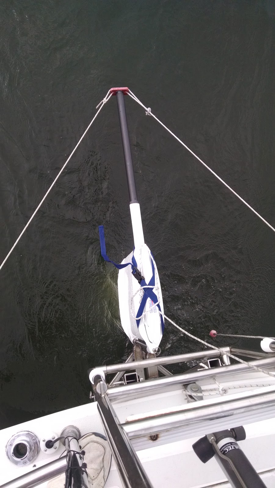 S/V Velocity: Sea-trialing the new emergency rudder