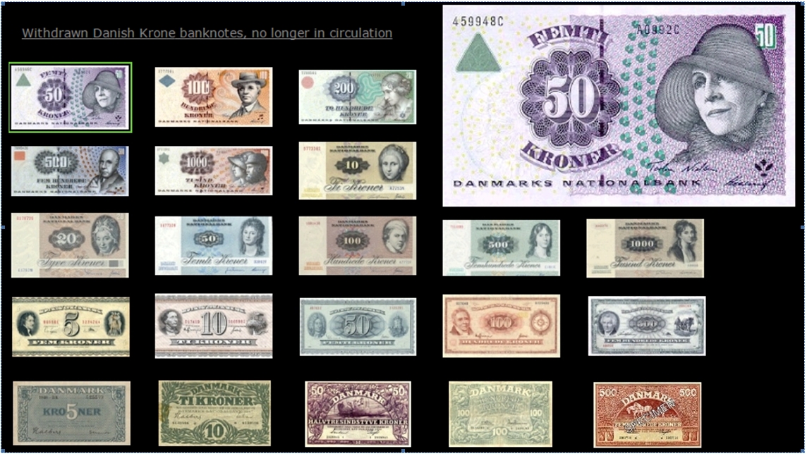 STRANE VALUTE / FOREIGN CURRENCIES: DKK_DANSKA KRUNA_DANISH KRONE
