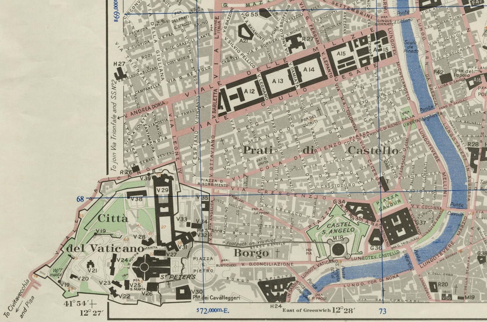 GIS Research and Map Collection: Holy See/Vatican City Maps Available ...