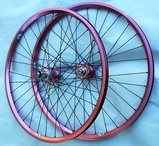Cycle Monkey Garage Sale: Pink 26" Velocity Aeroheat Rims on Pink Chris ...