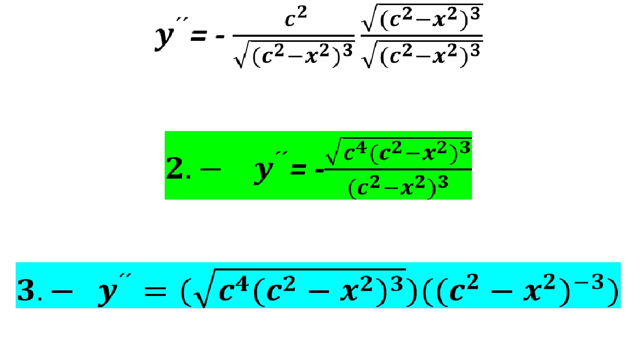 Derivadas Directas : DERIVADAS ALGEBRAICAS Y TRASCENDENTES