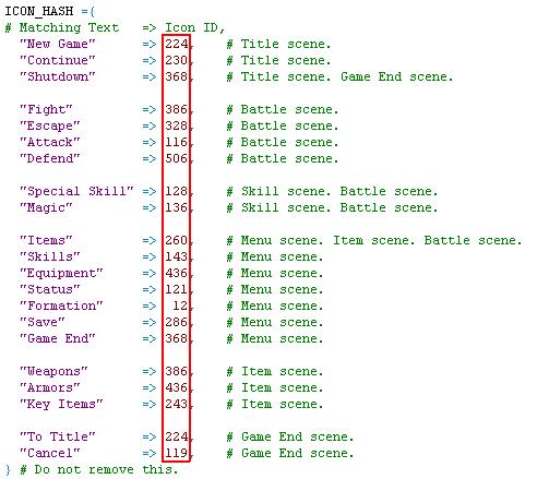 Script thêm Icon trong Menu ~ RPG Maker VX Ace Việt Nam