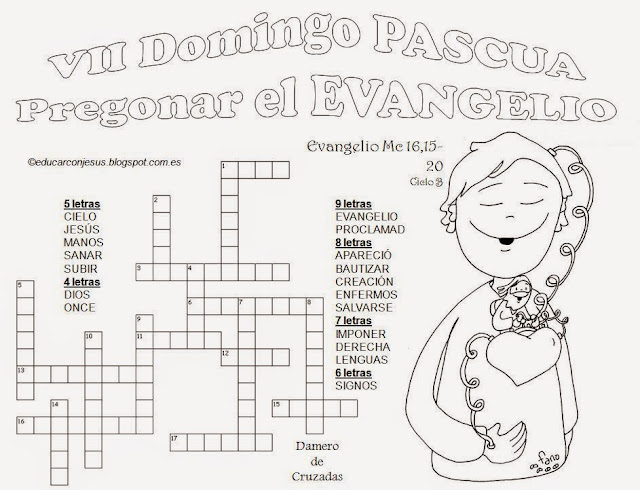 Anunciad el Evangelio Mc 16,15-20 (PAB7-15) - Educacion Religiosa