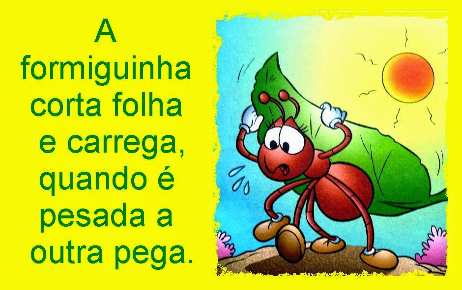 Apascentar os Pequeninos: A Formiguinha