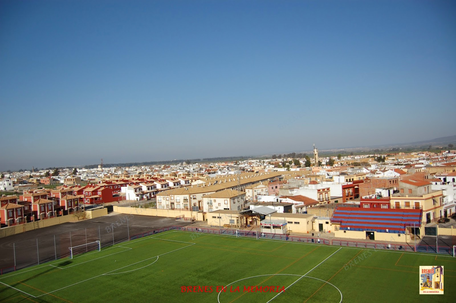 BRENES EN LA MEMORIA: BRENES DESDE EL AIRE
