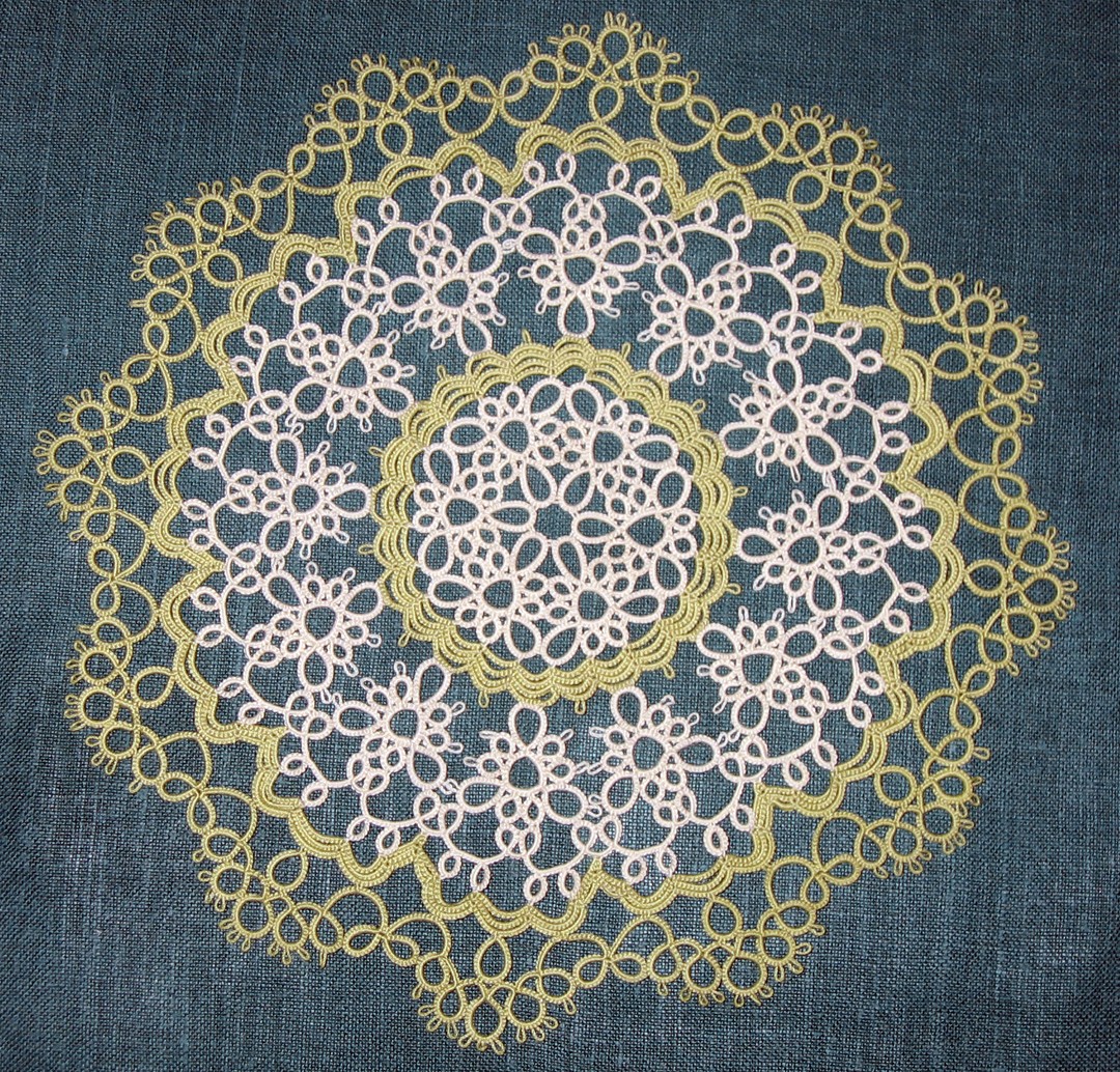 Tatting Treasures: Corona Doily