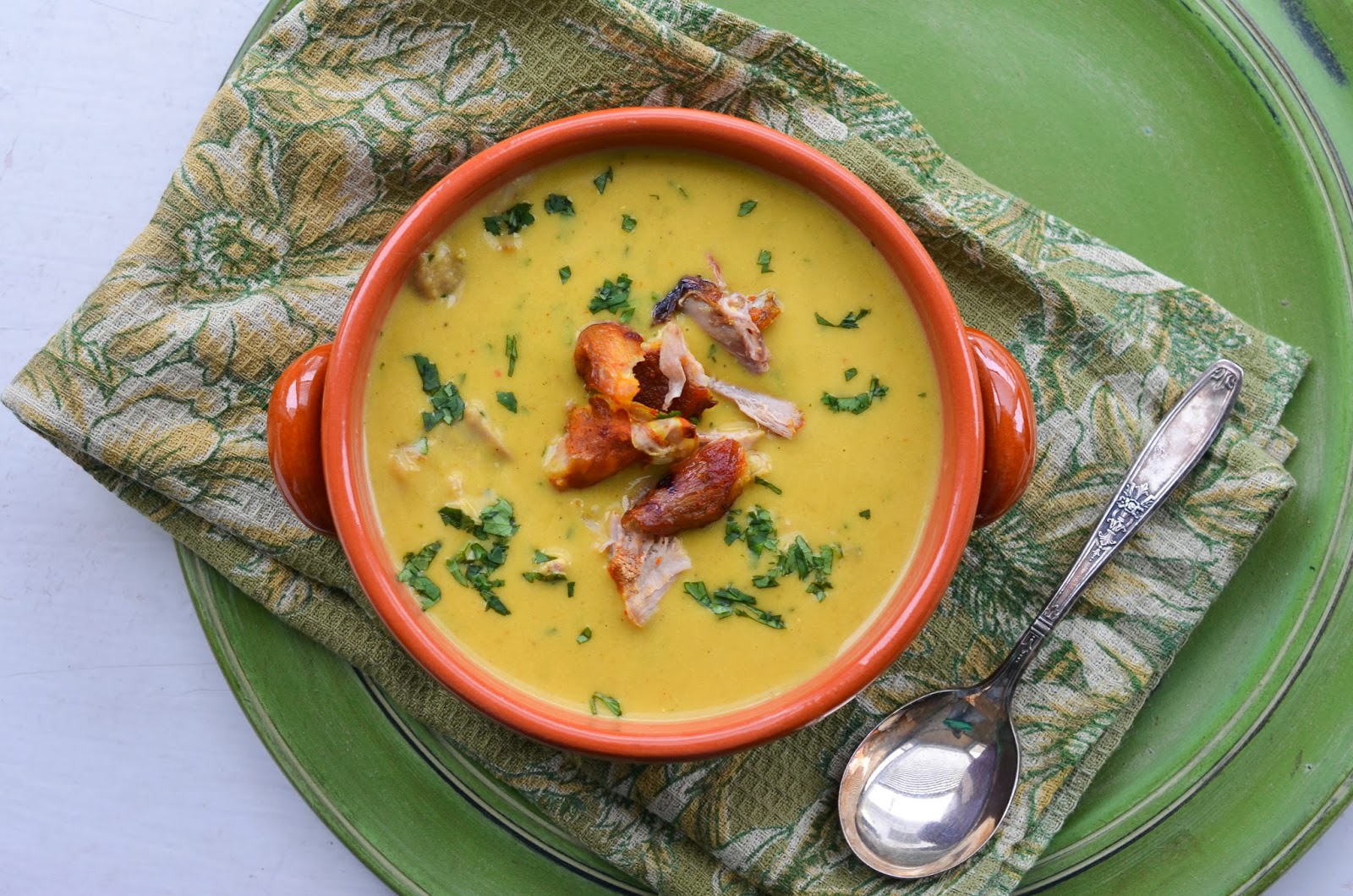 Turkey Mulligatawny Soup ~ The Tiffin Box