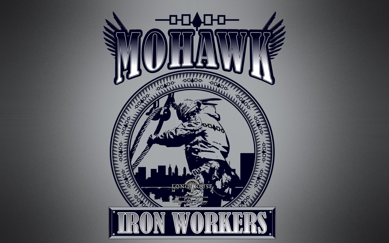 White Wolf : Mohawk Ironworkers Help Raise Spire for Freedom Tower at ...