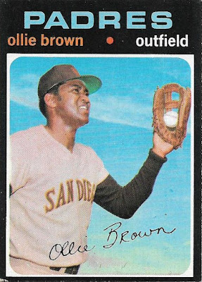 Topps 1971: no. 505 - ollie brown