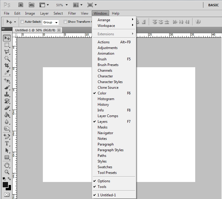 Belajar Photoshop Dari Dasar: Mengenal Menu Bar pada Photoshop