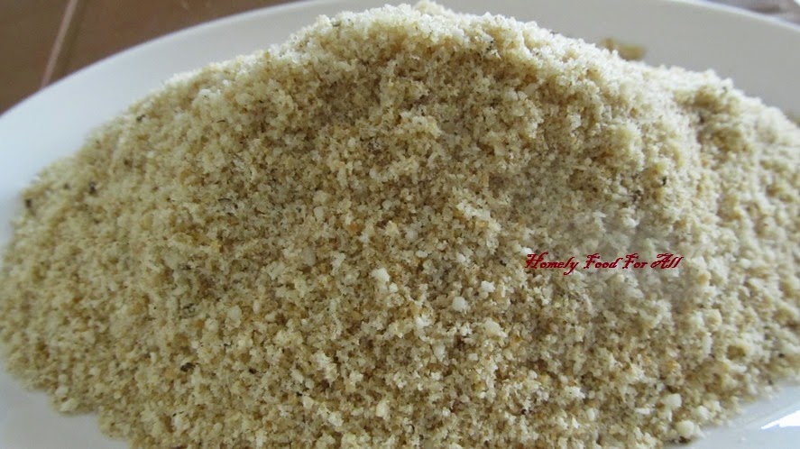 Homely Food For All: Avalose Podi (Avalose Powder)