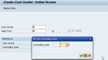 cost center in sap and How to create a new COST CENTER: SAP KS01?