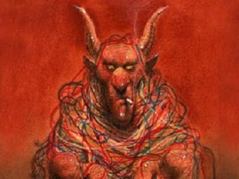 EL LADO OSCURO: REPULSIVO ENGENDRO DEL MAL: Adoran a un Demonio con un ...