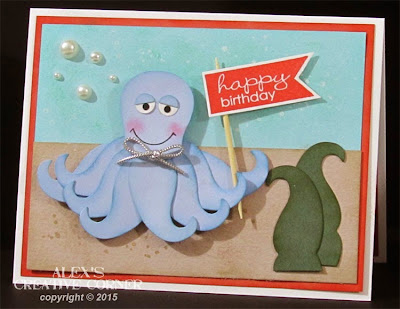 Alex's Creative Corner: Happy Octopus
