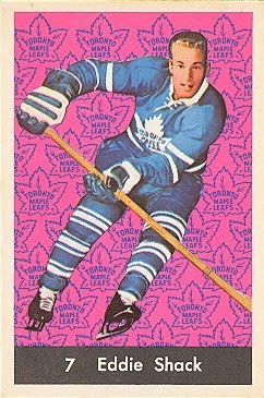 1961-62 Parkhurst Hockey Cards: Eddie Shack 1961-62 Parkhurst #7