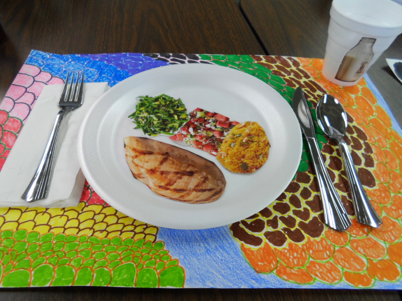 Empowered By THEM: 3 Lessons In One - Art~Table Setting~Nutrition