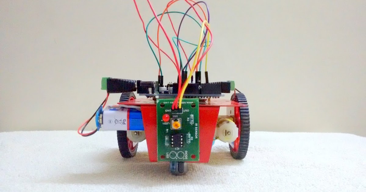 ElectronicTechWizards: SIMPLE LINE FOLLOWER ROBOT