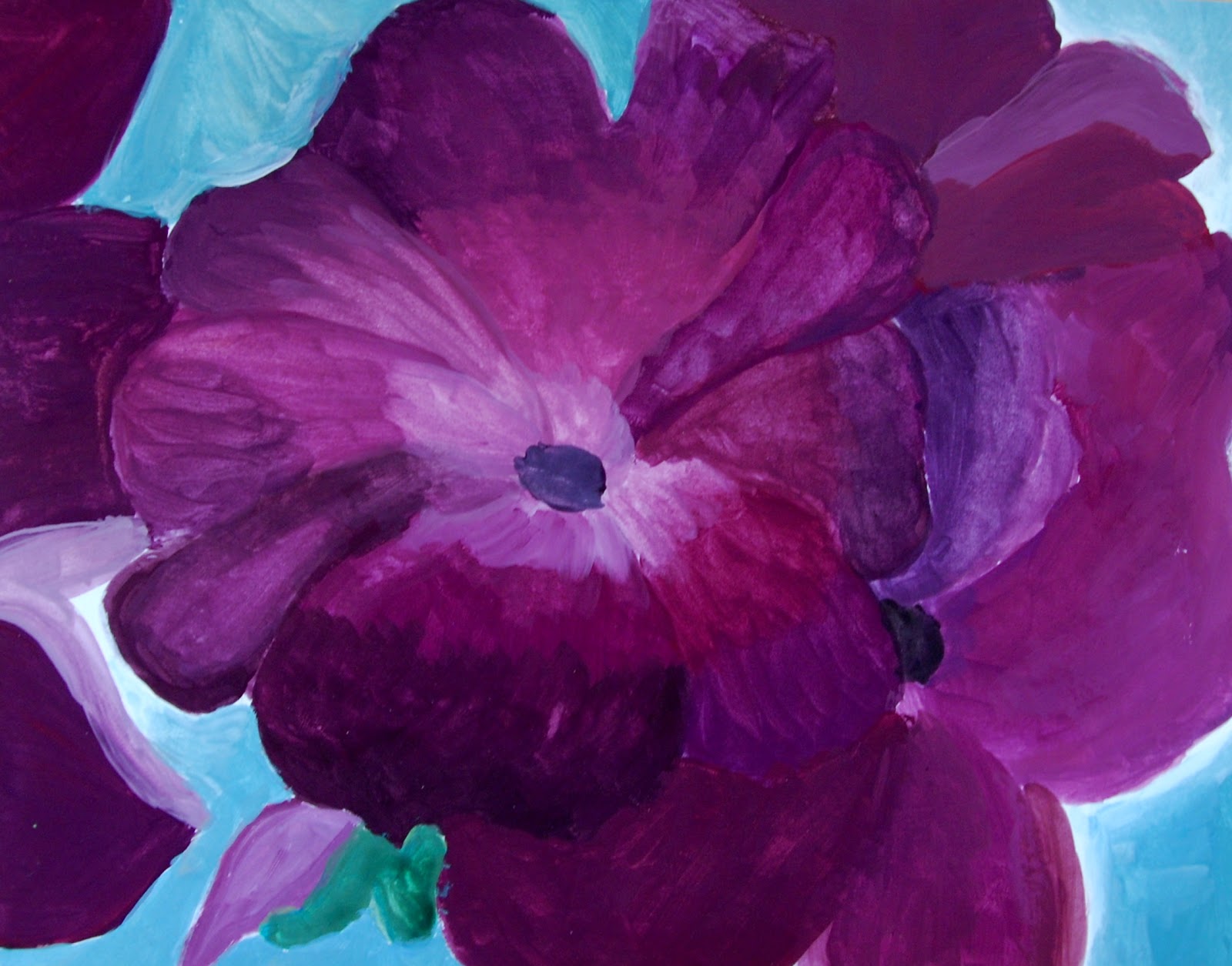 The New Hope Art Gallery: Middle School Art: Georgia O'Keeffe Studies