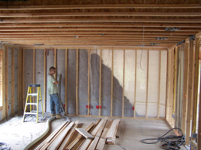 Rochester Passive House: Double Wall Construction