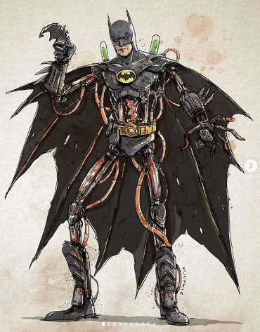 Seduced by the New...: Batman Concept Art