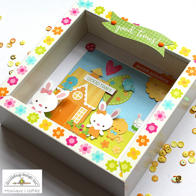 Doodlebug Design Inc Blog: Bunnyville Collection: Shadowbox Framed ...