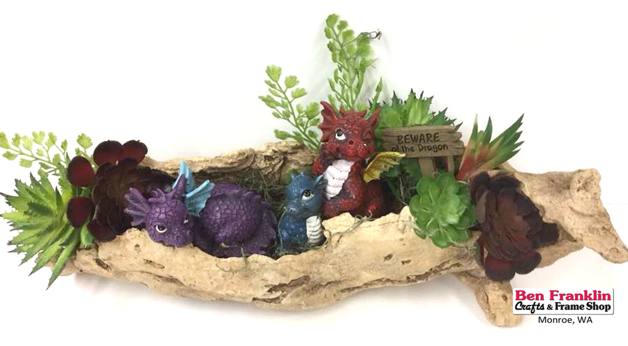 Ben Franklin Crafts and Frame Shop, Monroe, WA: DIY Miniature Scenes ...