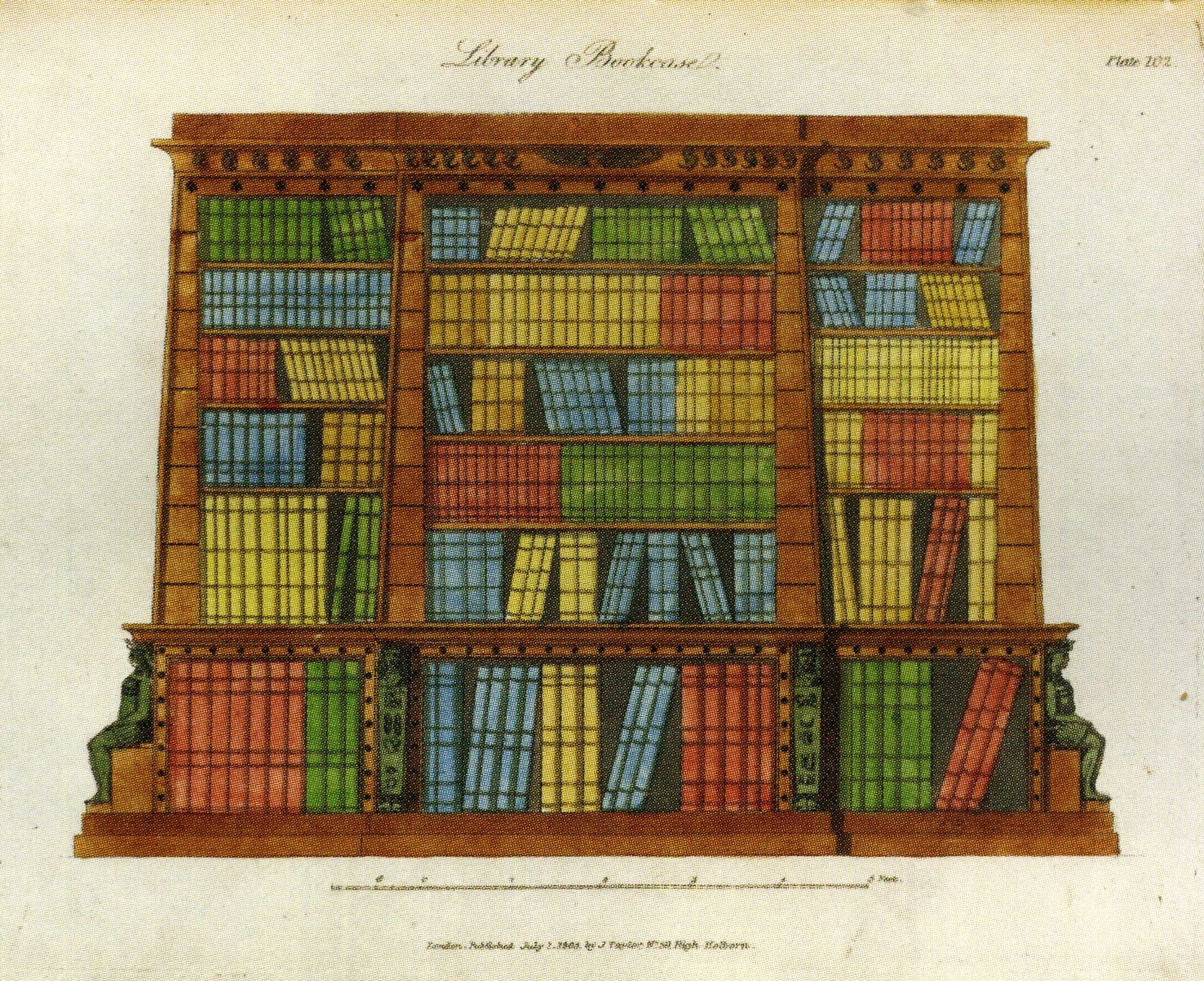 BOOKTRYST: A Regency Home Library Bookcase, 1808