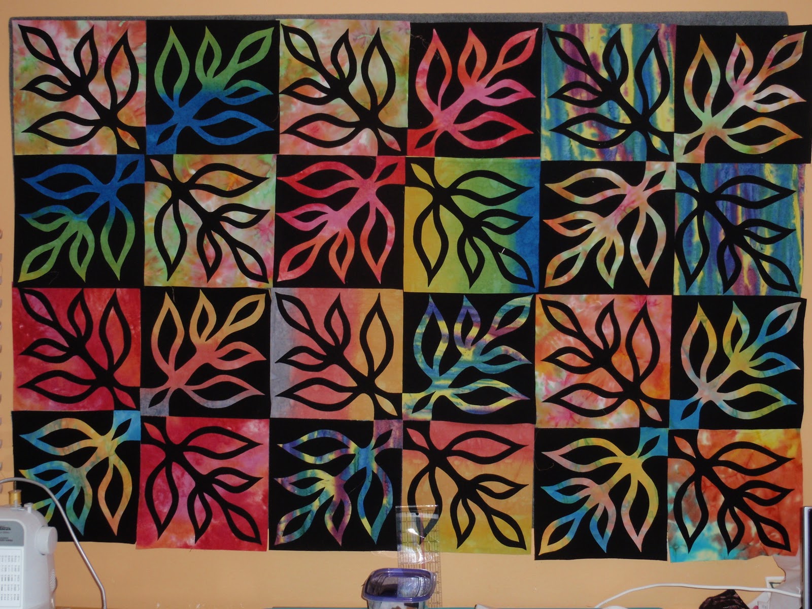Fast Friday Fabric Challenge: Notan designs