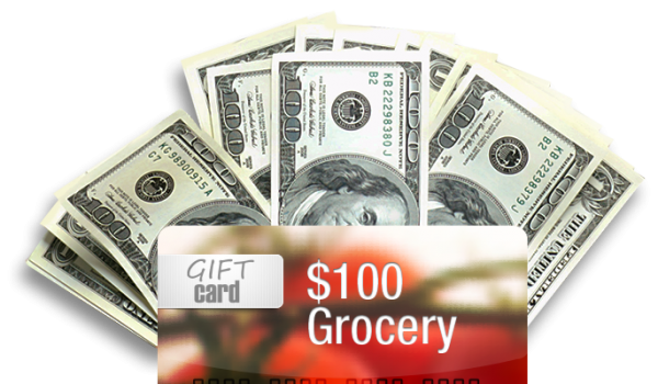 WIN a $100 Grocery Gift Card ( free grocery samples )