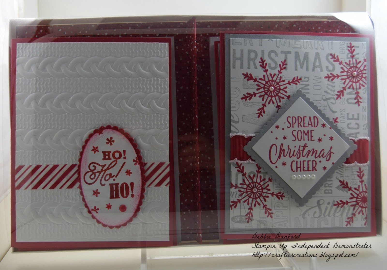 Craftier Creations: Christmas Card Gift Box
