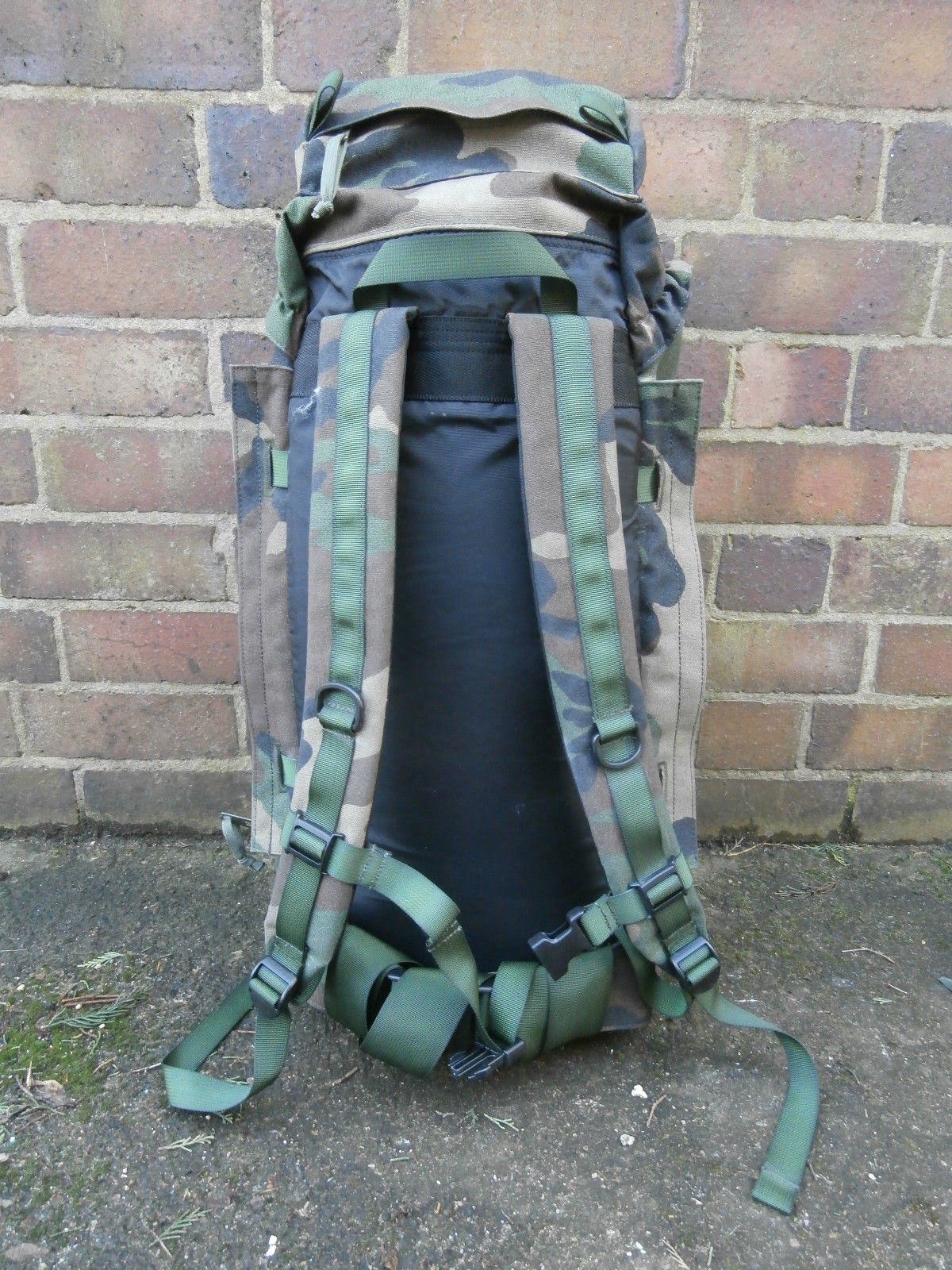 Webbingbabel: Dutch Army 40Litre Forest Camo Patrol Pack