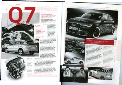 Summer Design Brief: Audi Magazine