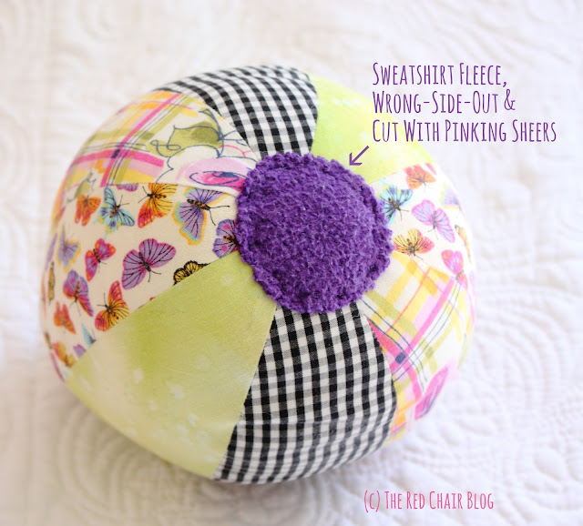 The Red Chair Blog: Sweet and Simple Cloth Beach Balls