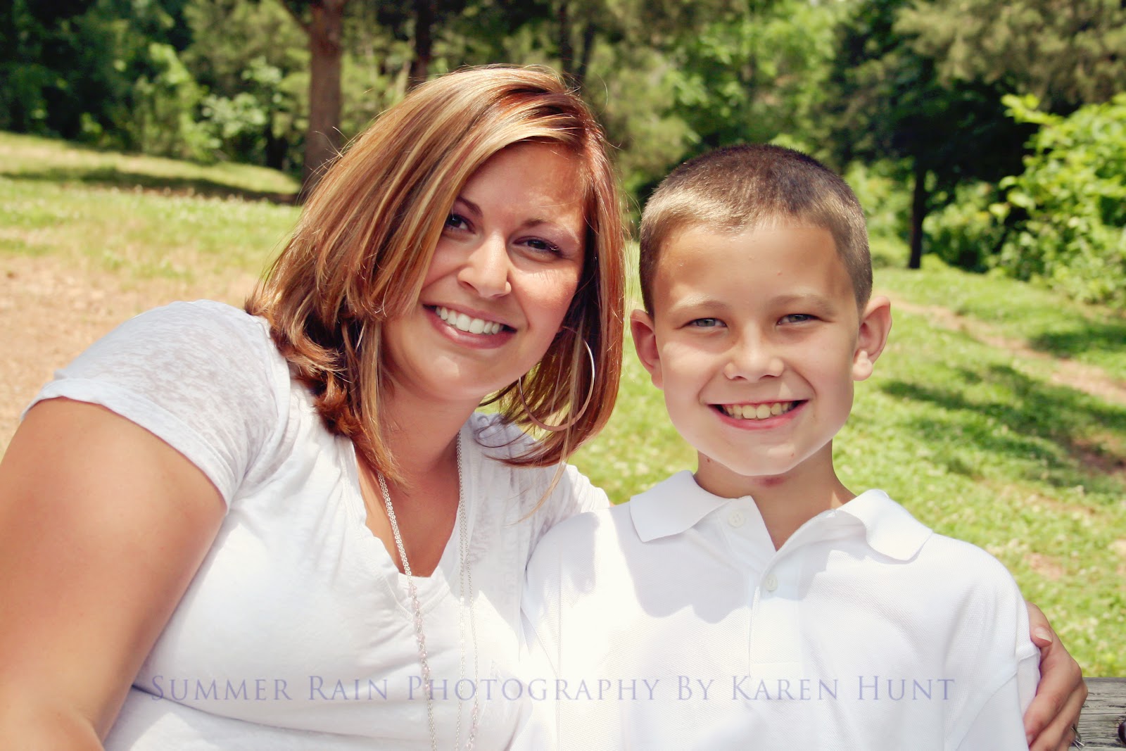 Summer Rain Photography by Karen Hunt : The Utterback Family