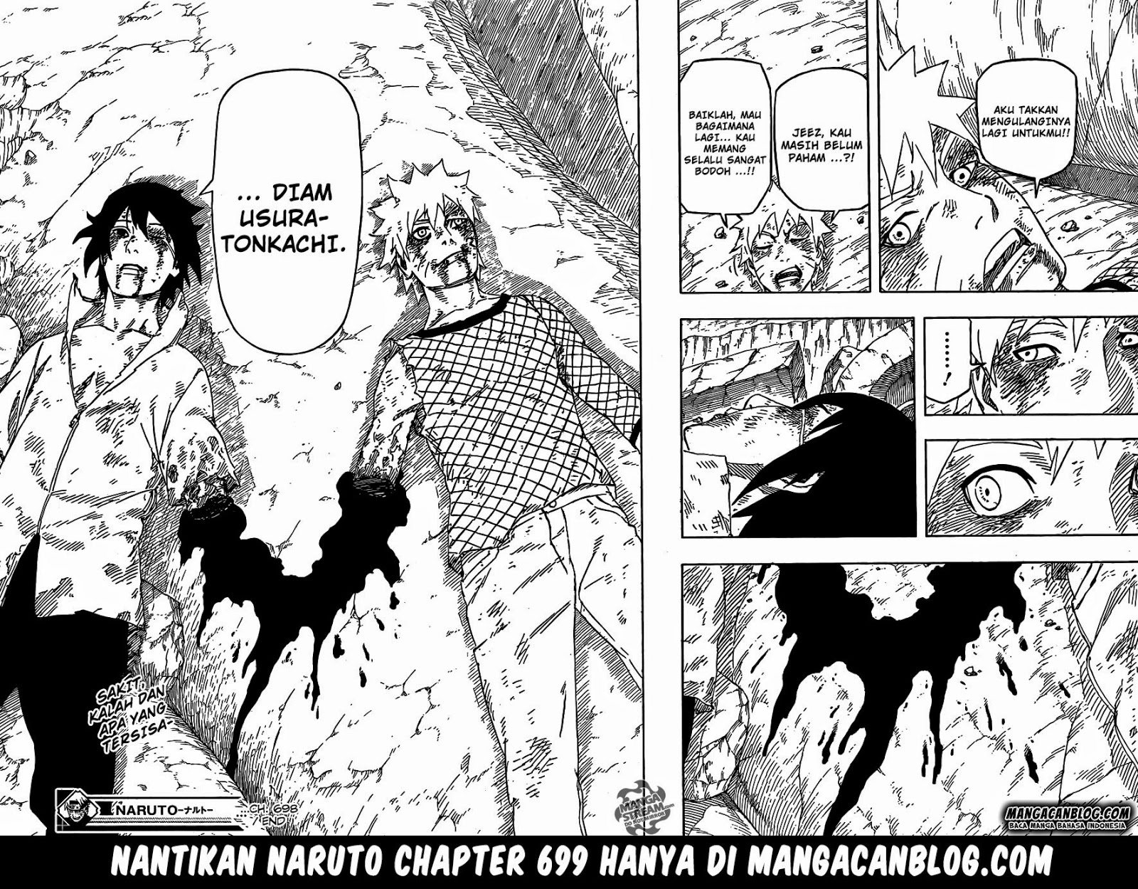 Comic : Naruto Chapter 698 Naruto vs Sasuke Part 5 [Indonesian] by ...